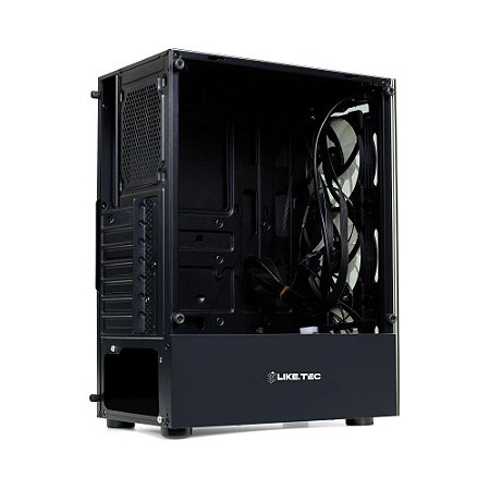 GABINETE GAMER LIKETEC MATRIX MID TOWER RGB ATX FRENTE E LATERAL EM VIDRO - PC Gamer em Goiânia ...