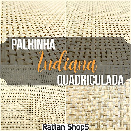 Palhinha Indiana Palha da Índia Rattan Algodão com fibras 140cm ...