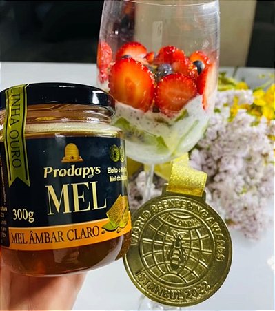 Kit Mel Premiado Linha Ouro Melhor Mel Do Mundo - Morada das Abelhas