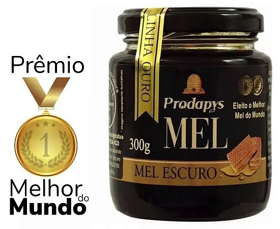 Kit Mel Premiado Linha Ouro Melhor Mel Do Mundo - Morada das Abelhas