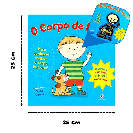 Livro Infantil Corpo Humano | Corpo de Bóris | Poltrona Mágica ...