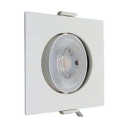 Spot LED SMD 7W Quadrado Direcionável Branco Frio - BENLUZ ...