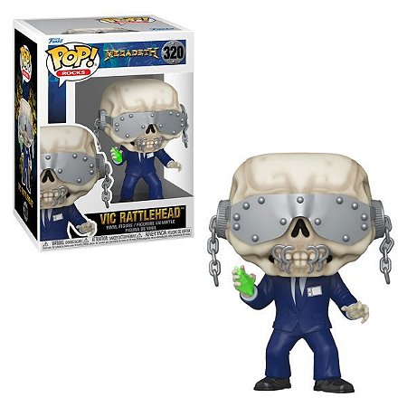 Funko Pop! Rocks Megadeth Vic Rattlehead 320 - The Originals