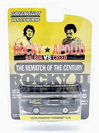 Pontiac Firebird Trans Am 1979 Rocky II - 1/64 Greenlight - The Originals