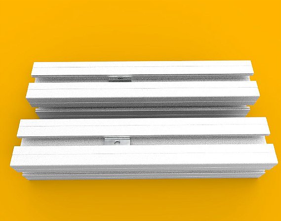 Porca Retangular para Perfil | Canal 8 e 10 | M4 a M8 | Forseti ...