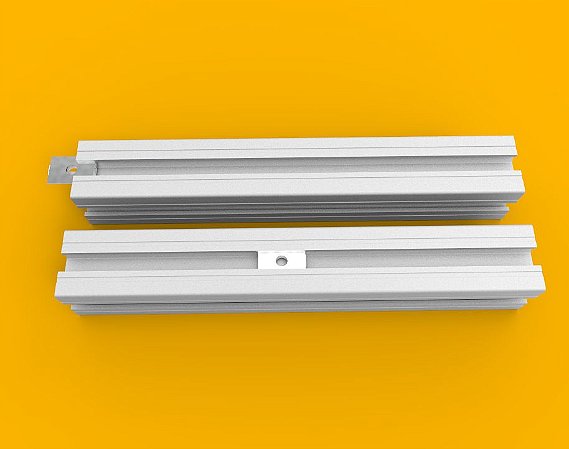 Porca Retangular para Perfil | Canal 8 e 10 | M4 a M8 | Forseti ...