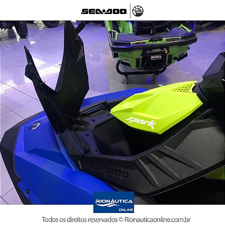 Bagageiro Dianteiro Interno Completo Tampa para Spark Original Sea Doo ...