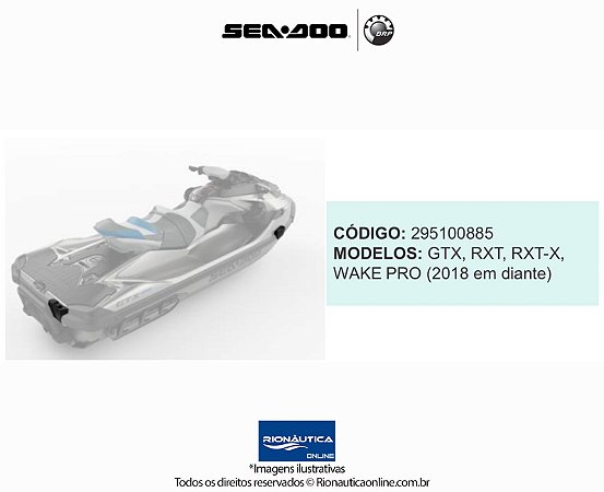 Cunho de Amarracao Atracacao Sistema Retratil Original Sea-Doo ...