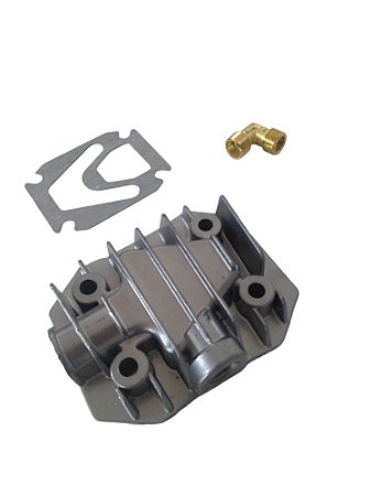 Kit Cotovelo Junta Tampa Cilindro Compressor Tekna CP8525 - MaximaShop