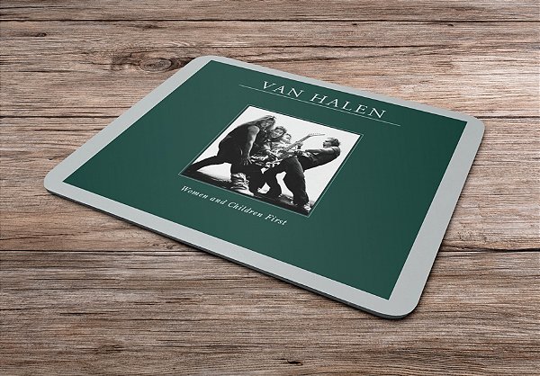 Mouse pad Van Halen 1980 ou812 Album - Artgeek - Loja Nerd de Decoração ...