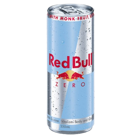 Red Bull Zero Energy Drink Sem Açúcar 250 ml (24 latas) - Bebida In Box