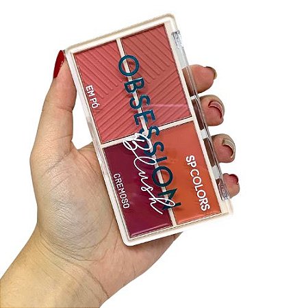 Paleta de Blush 2 em 1 Obsession SP Colors SP290 | Make - Maquiagem ...