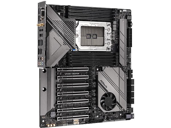 Placa Mãe ASRock WRX80 Creator sWRX8 AMD WRX80 - Peças para ...