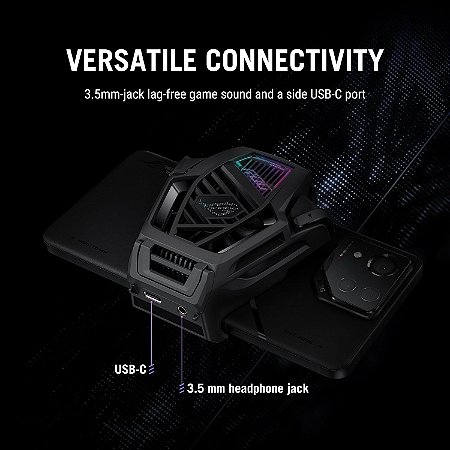 Asus AeroActive Cooler X - ROG Phone 8 Pro - Peças para Computadores e ...