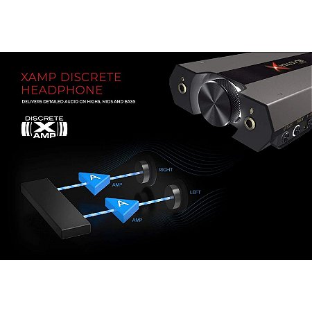 Placa De Som Creative Sound BlasterX G6 Hi-Res Gaming DAC and USB Sound ...