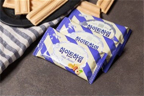 Biscoito White Heim - Crown - UNIDADE - Made In Korea Minas