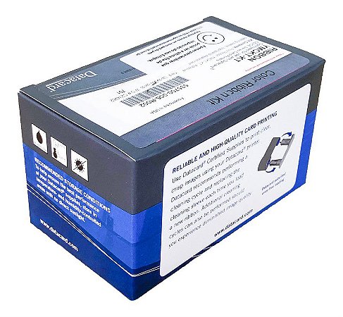 Ribbon Datacard Color Verso Preto 535700-005-R002 CD800 - Smart-ID ...