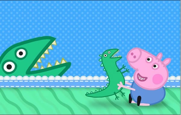 GEORGE PIG 001 A4 - PAPEL ARROZ ESPECIAL