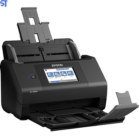 Scanner De Mesa Epson WorkForce ES-580W, Duplex Colorido, Capacidade ...