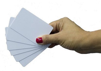 Cartão Pvc Ultra Card HID Pacote com 100 Cartões 54x86mm 0,76 PN 81754/ ...