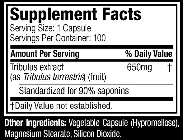 100% Tribulus 650 Mg - MuscleTech Platinum 100 Capsules - Acre Suplementos