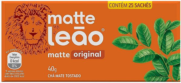 cha-matte-leao-original-40g-25-saches - Outlet do Café