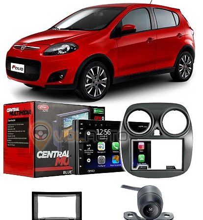 Painel Multimidia Moldura Grafite Novo Palio CarPlay Ano 2013 2014 2015 ... Painel Multimidia Moldura Grafite Novo Palio CarPlay Ano 2013 2014 2015 ...