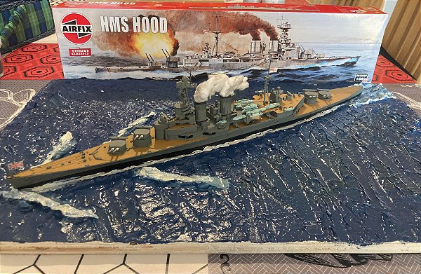 Airfix - HMS Hood - 1/600 - HTC - MODELISMO