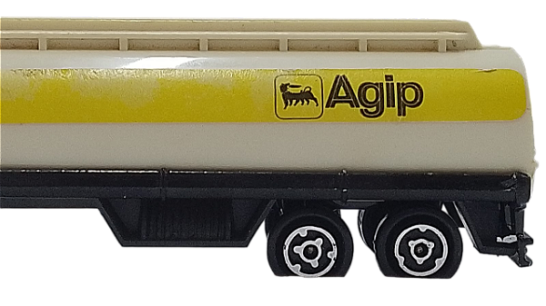 Majorette - Caminhão-Tanque Mercedes-Benz Agip - 1/100 - HTC - MODELISMO