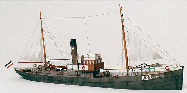 Schreiber-Bogen - Fischkutter Consul Pust 1920 - 1/100 - HTC - MODELISMO