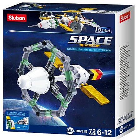 Sluban - Space Station Collection 8 to 1 - HTC - MODELISMO