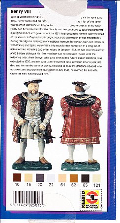 AirFix - Henry VIII - 1/12 - HTC - MODELISMO