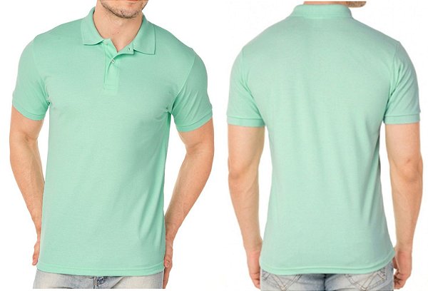 Camisa Polo P.A. Masculino Verde Claro - ..:: Innovare Sul ::.. Loja de ...