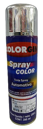 Colorgin Spray Color Efeito Cromado (300ml) - D-Tintas