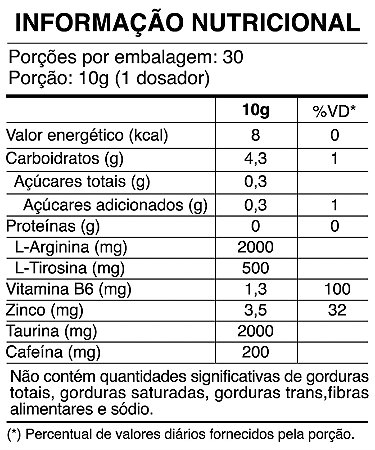 ARES PRÉ-TREINO 30 DOSES - DCX Nutrition