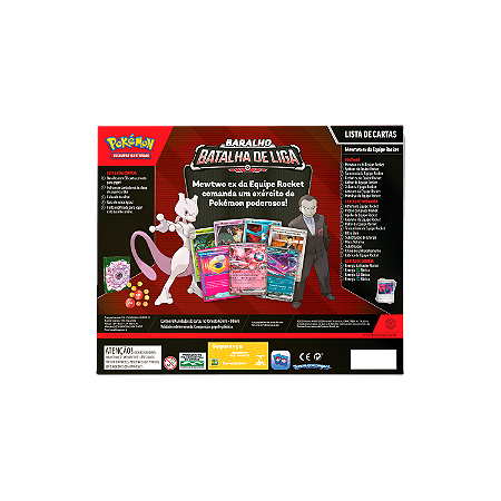 Baralho Batalha de Liga - Mewtwo Ex - Pokémon - Omniverse