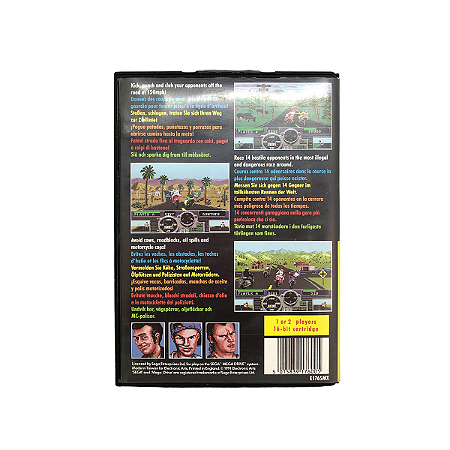 Jogo Road Rash - Mega Drive - MeuGameUsado