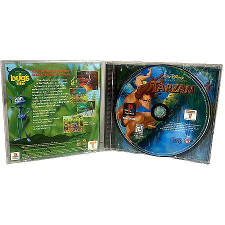 Jogo Walt Disney Pictures Presents: Tarzan - PS1 - MeuGameUsado