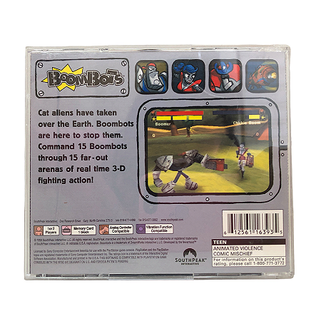Jogo Boombots - PS1 - MeuGameUsado