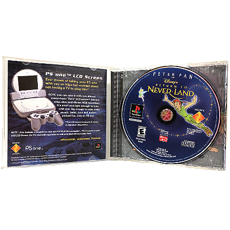 Jogo Peter Pan in Disney's Return to Neverland - PS1 - MeuGameUsado