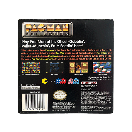Jogo Pac-Man Collection - GBA - MeuGameUsado