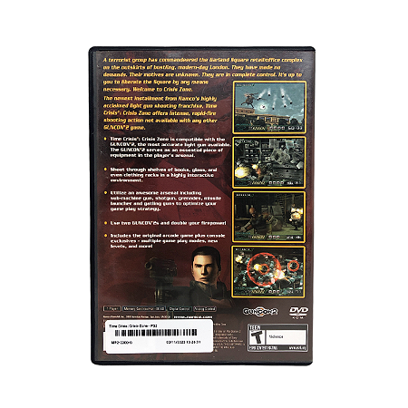 Jogo Time Crisis: Crisis Zone - PS2 - MeuGameUsado
