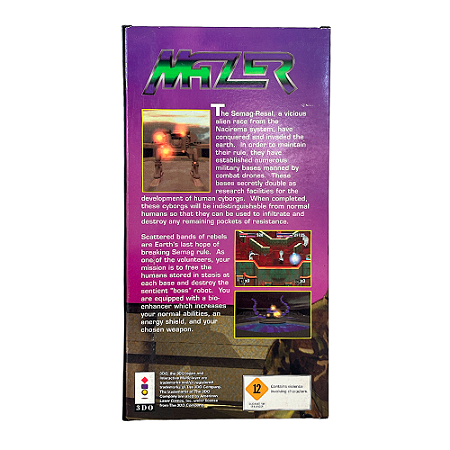 Jogo Mazer - 3DO (Long Box) - MeuGameUsado