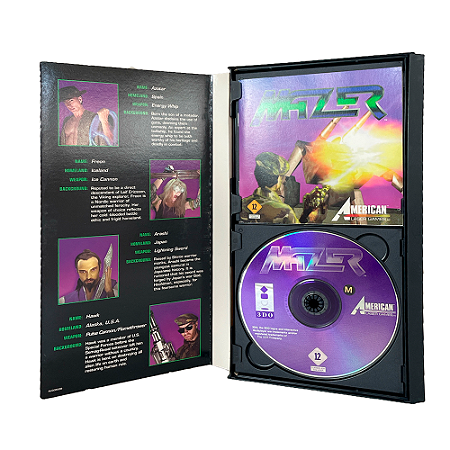 Jogo Mazer - 3DO (Long Box) - MeuGameUsado