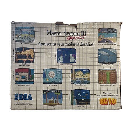 Console Master System 3 Compact - Sega - MeuGameUsado