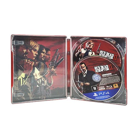 Jogo Red Dead Redemption 2 (SteelCase) - PS4 - MeuGameUsado