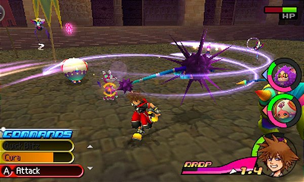 Jogo Kingdom Hearts 3D: Dream Drop Distance - 3DS - MeuGameUsado