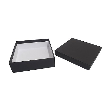 Caixa de Presente Quadrada 32x32x8 Cartonada - CraftImbui