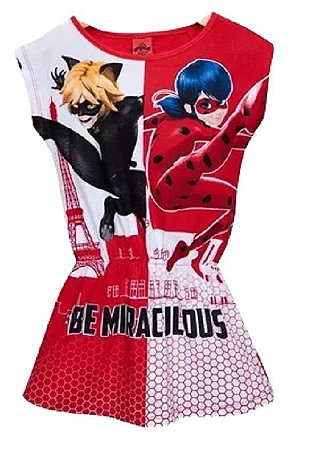 Vestido Kids Loungewear Ladybug Romitex - Outlet do Brás