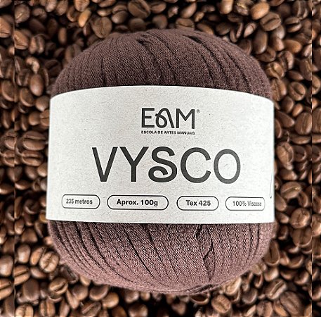 Fio Vysco Café - Fio Exclusivo para Crochê e Tricô | Loja EAM - Loja de ...